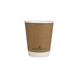 Double Walled Edenware 8oz Cups - Compostable / Biodegradable | Catering24