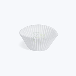 1000 x Grease proof Bun Cases White 51 x 44mm