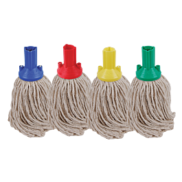 Blue Colour Coded PY Excel Socket Mops 200g | Efficient Cleaning